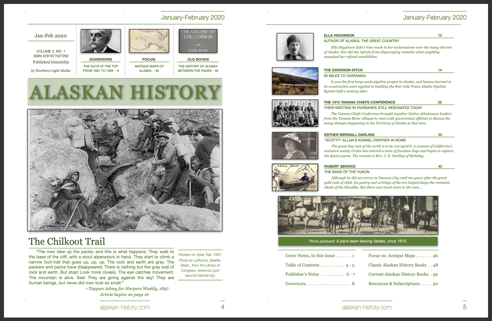 2020 Issues | Alaskan History Magazine
